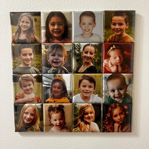 Custom Bulk Order 2-inch Magnets – Personalized Photo Magnets for ...