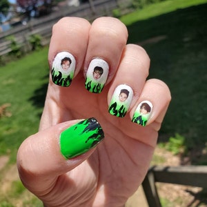 Stray Kids ODDINARY Stray Kids Waterslide Nail Decals SKZ Nail Art Kpop ...