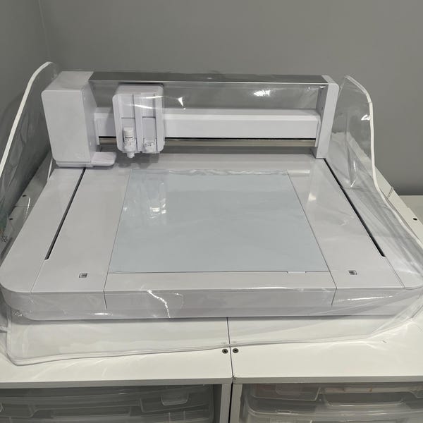 Dust Cover for 120 Spool Wall Thread Rack Wxdxh = 17" X 3" X 28" Clear ...