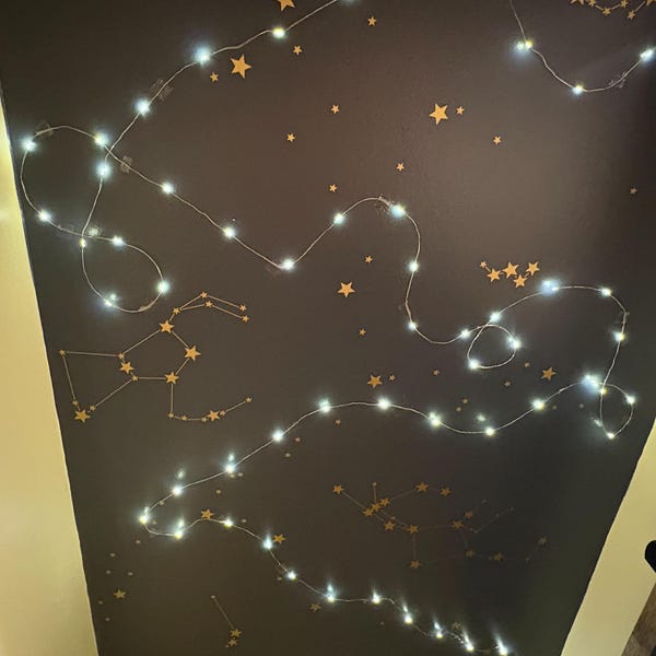 Constellation Stickers, Constellation Decals, Astronomy Wall Art ...