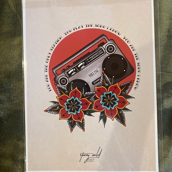 PRINT: Alexisonfire Boiled Frogs A4 A5 Print Art Tattoo Inspired ...