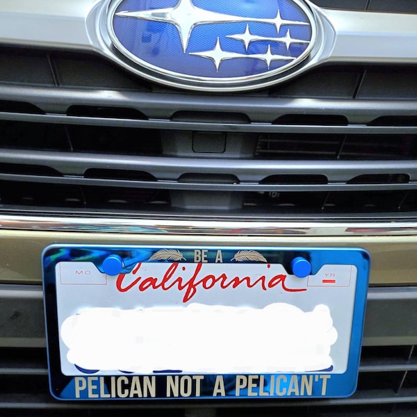 Customized Laser Engraved Stainless Steel License Plate Frame ...