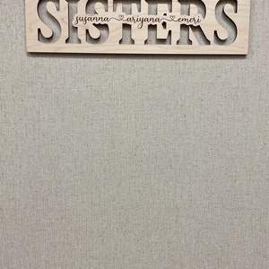 Personalized Sister Wood Sign Home Decor Gift for Sister - Etsy