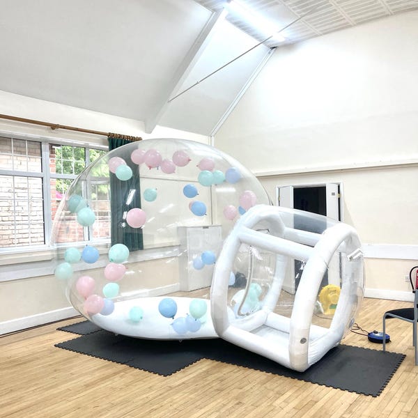 Inflatable Party Bubble House, Party Balloon Dome for Hire. - Etsy