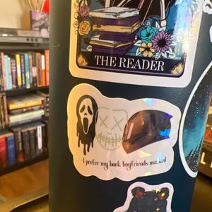 Masked Men Book Boyfriend Merch Sticker Created for Book Lovers. for ...