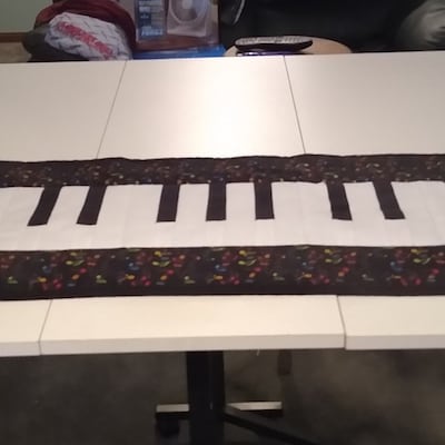 Quilted Keyboard Runner Pattern - Etsy