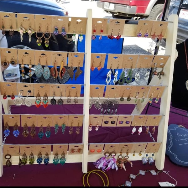 Craft Show Display Earring Card - Etsy