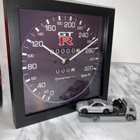 Vintage JDM Nissan Skyline R32 GT-R Speedometer Wall/shelf Clock - Etsy UK