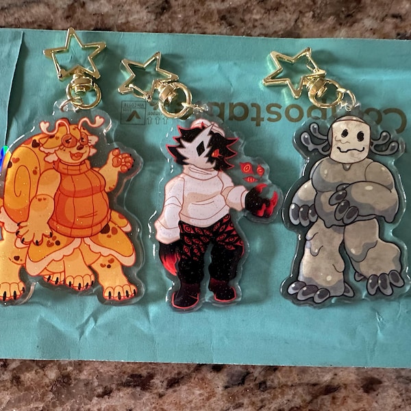 SERIES 3 REGRETEVATOR - Keychains: Fleshcousin, Jeremy, Reddy ...