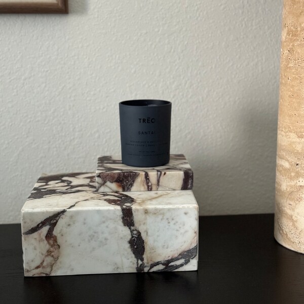 Onyx Bases Sculpture 6x6x10 Honed Finish, Art Base, Figurine Display ...