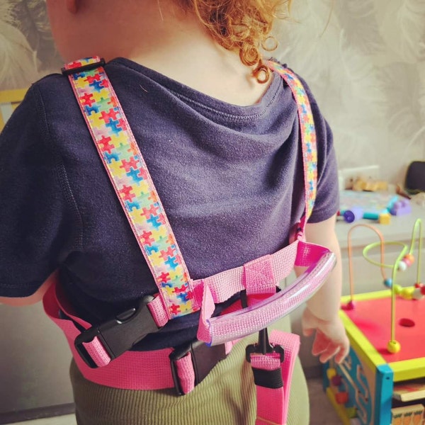 Child Safety Harness With Adjustable Leash, Autism Harness, Special ...