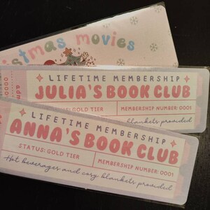 The Good Girls Book Club Bookmark Feminist Book Club Girly Bookmark ...