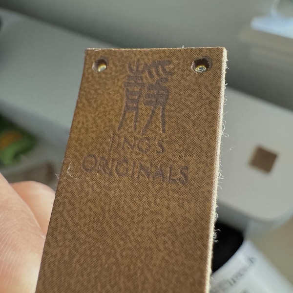 Custom Leather Tags, Clothing Labels, Leather Labels, Custom Leather ...