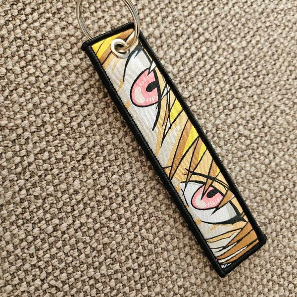 BUY 2 GET 3 Double-sided Embroidered Anime Keychain / Key Tags / Jet ...