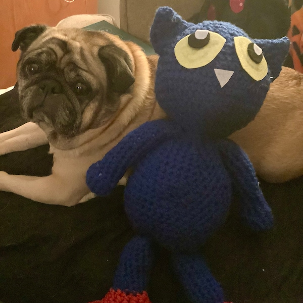 Pete the Cat Crochet Pattern - Etsy