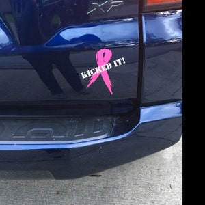 Breast Cancer Survivor Vinyl Sticker, Car Decal - Etsy