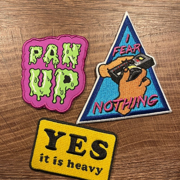 Panic Button Patch - Etsy