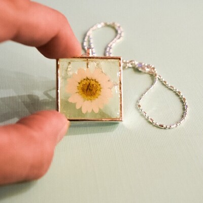 10PCS 2525mm Square Open Back Bezel Pendant, Open Back for Resin ...