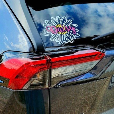 Daisy Name Vinyl Decal Daisy Decal Daisy Sticker Name Decal Daisy Car ...