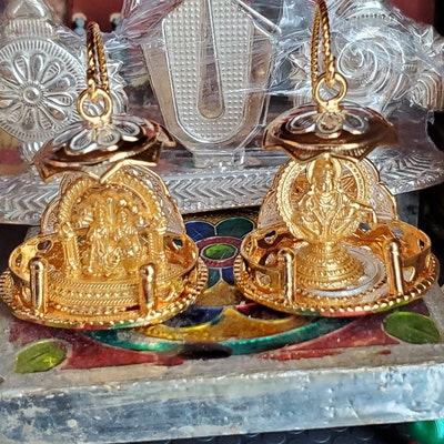 Pure Silver Kerala Kuthu Vilakku/lamp Pure Silver Gift Items Pooja ...