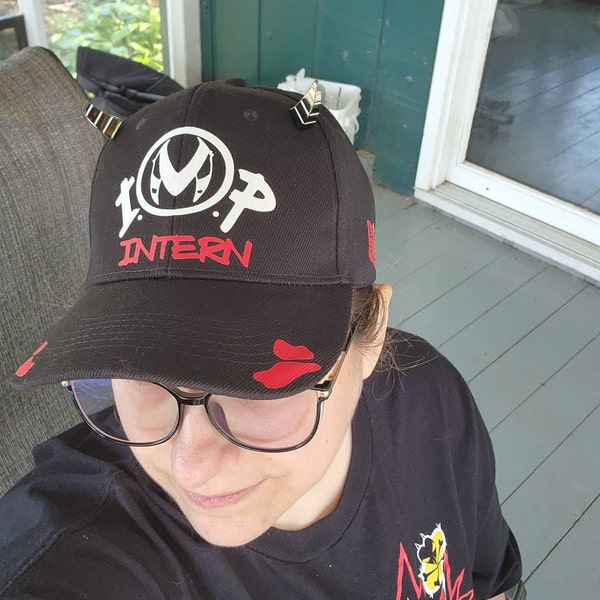 IMP Intern Hat | Helluva Boss Inspired Baseball Cap - Etsy