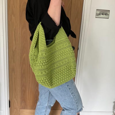 CROCHET PATTERN Super Chunky Giant Pouf Diy Tutorial XL Large Crochet ...