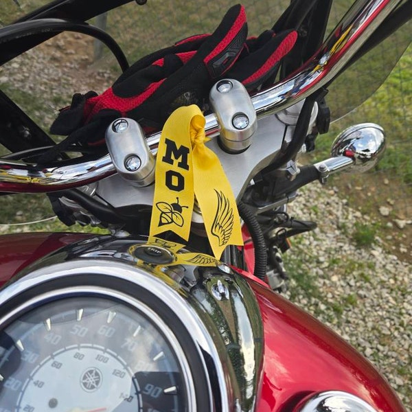 Personalized Biker Ribbon Memorial Honorary Ride - Etsy