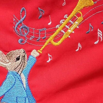 Machine Embroidery Design Musical Instrument Collection 02 - Etsy