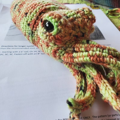 PATTERN ONLY Rainbow Cuttlefish Amigurumi Crochet - Etsy