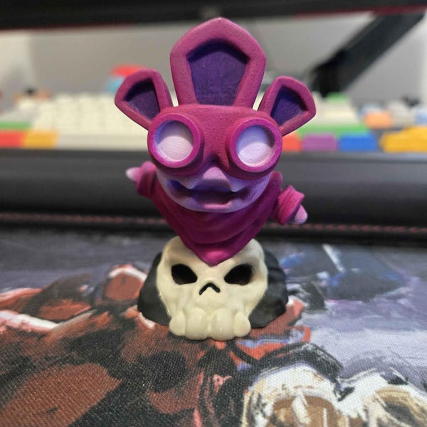 Custom Skylanders Bone Chompy Figure - Etsy