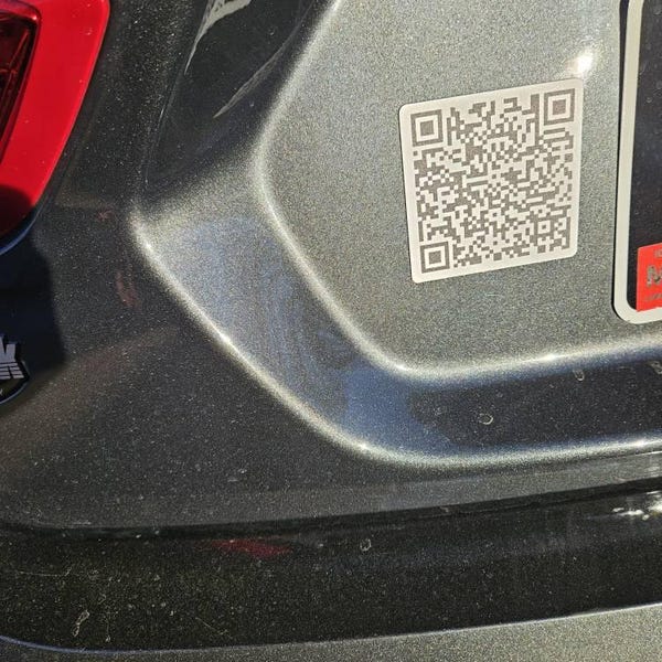 F*ck Trump QR Code Sticker / Magnet, Subtle Anti Trump Bumper Sticker ...