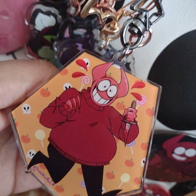 Creepypasta Chibi Acrylic Keychains Keyrings Charms - Etsy
