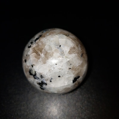 LARGE RAINBOW MOONSTONE Sphere Natural Stone Hand Carved Gemstone ...