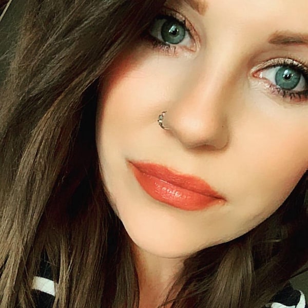Minimalist Septum, Snug Septum Ring, Silver Septum Ring, 925 Nose Ring ...