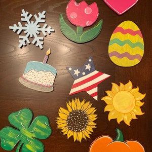 Custom Interchangeable Magnetic Pieces for the Welcome Sign - Etsy