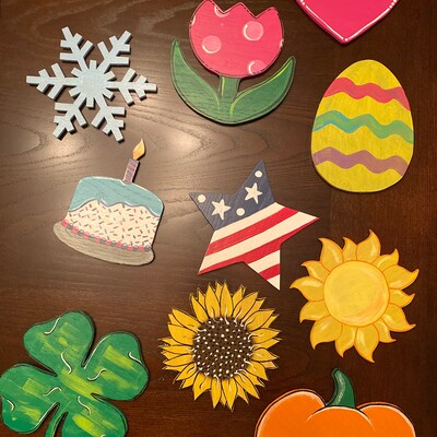 Custom Interchangeable Magnetic Pieces for the Welcome Sign - Etsy