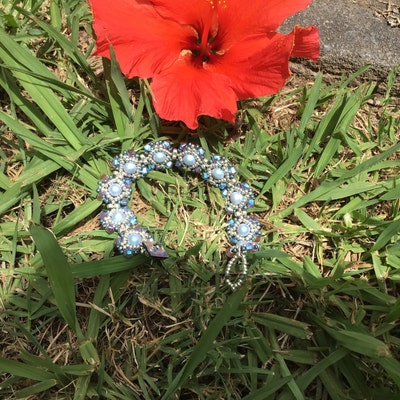 Byzantine Crystal Cross Pendant Tutorial: PDF - Etsy