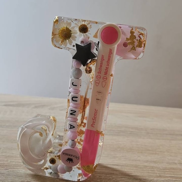 Handmade Baby Birth Keepsake Resin | Customizable Souvenir With ...