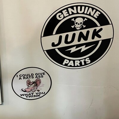 V8 EMBLEM BADGE Decal Sticker Vinyl Flathead Engine Hot Rod Muscle Car ...