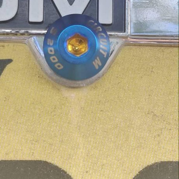 S2000 Titanium License Plate Bolts V2 - Etsy