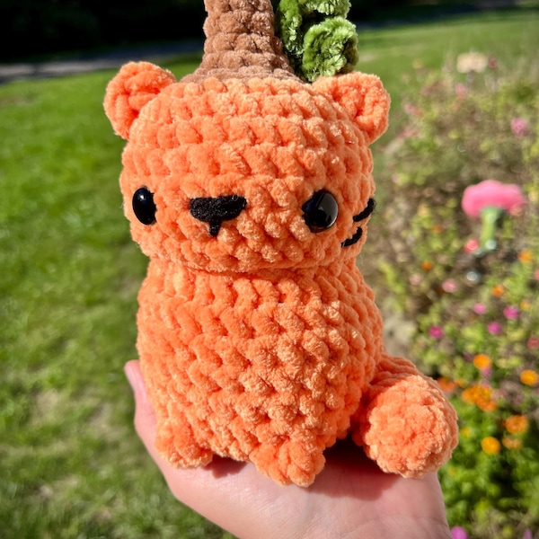 Strawberry Frog No Sew Crochet Pattern / Strawbery Hat Cute Frog ...