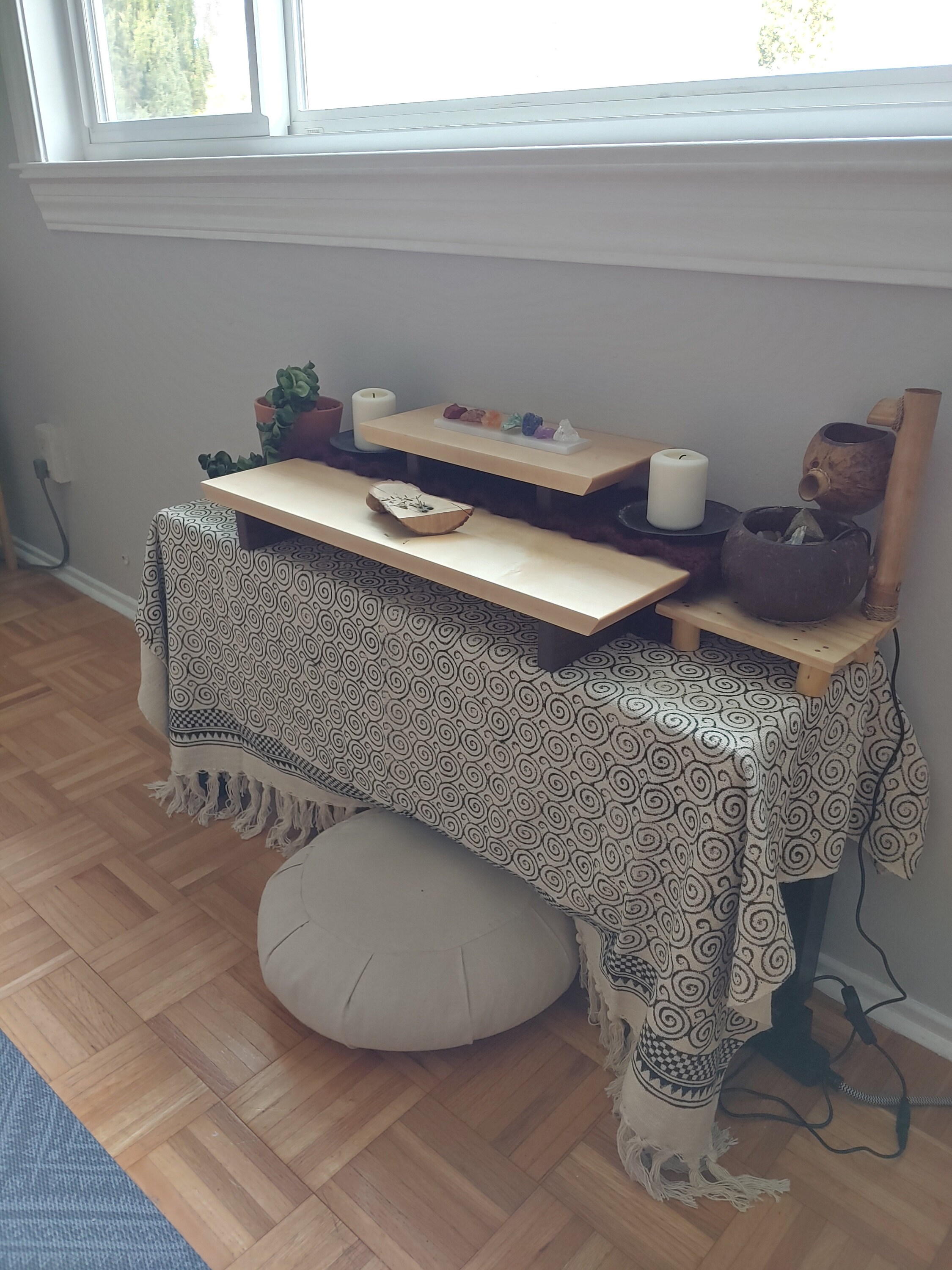 Table Top Altar Beautifully Made Out of Solid Maple and | Etsy