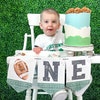 High Chair Banner Template,football First Birthday High Chair Pennant ...