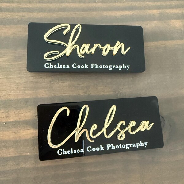 Custom Acrylic Name Badge Magnetic Name Badge Acrylic Name Plate ...