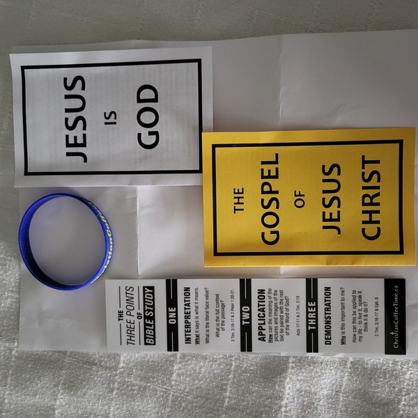 Printable Gospel Tracts - DIGITAL DOWNLOAD - Etsy