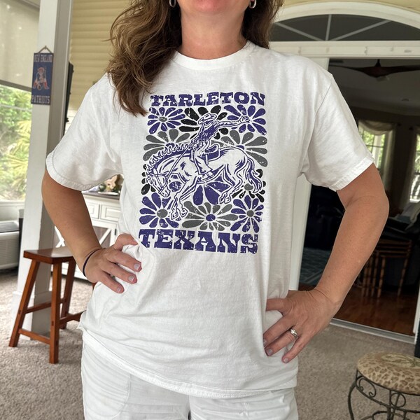 TSU Texans , College Shirts, Tarleton State University - Etsy