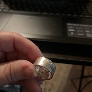 22k Solid Gold Coin Ring for Men: Crafted From 1 Oz 'heads' Design Coin ...