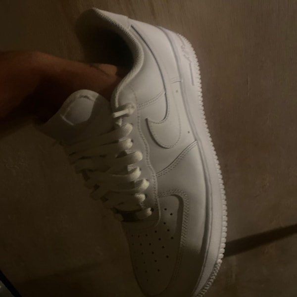 Custom Rope Laces AF1, Red Bottoms AF1, Rope Laces With Red Bottoms ...