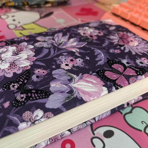 Reversible Book Cover Adjustable Bible Pouch Reusable Fabric Dust ...