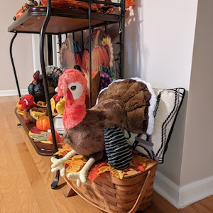 15" Turkey Plush - Realistic Stuffed Farm Animal Toy - Etsy
